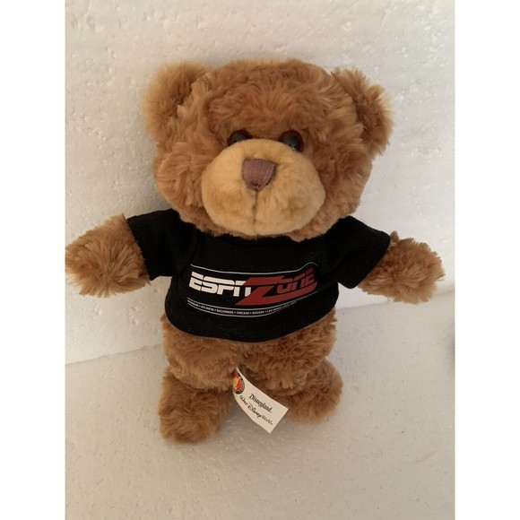 Disney | Toys | Disney Parks Plush Espn Zone Teddy Bear Stuffed Animal ...